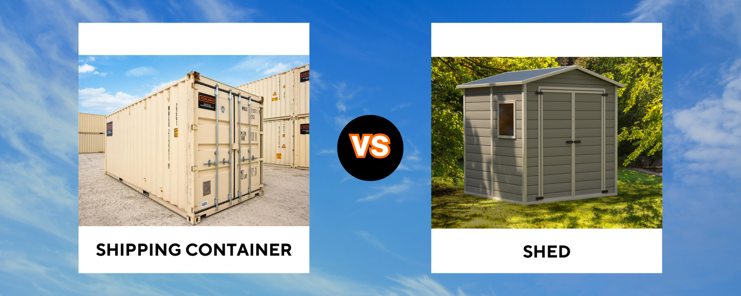 Shipping Container vs. Shed: The Best Choice for Your Storage Needs ...