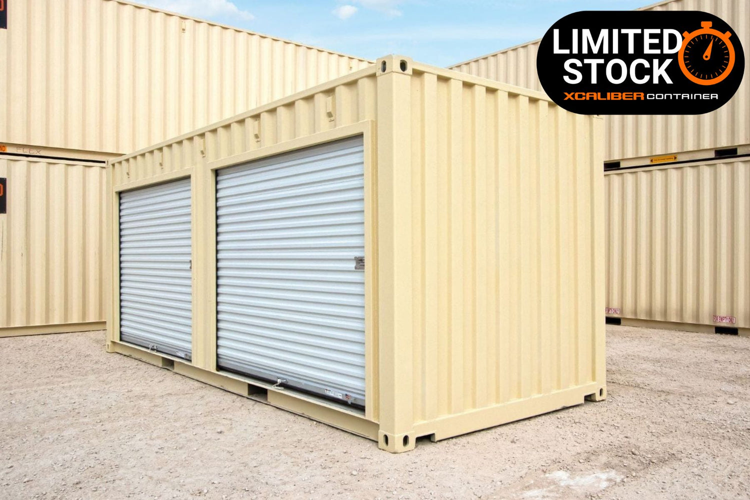 20' Roll-Up Storage Container – XCaliber Container