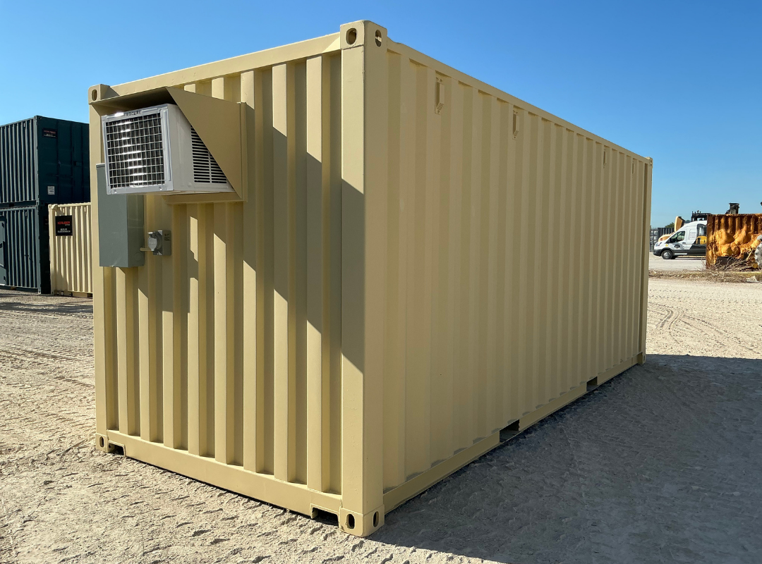 20' Standard 1-Trip w/ Insulation & Electrical Package – XCaliber Container