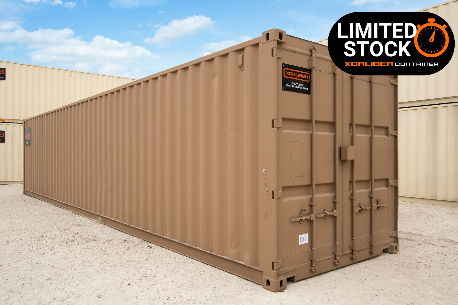 40' Standard Premium Refurbished Shipping Container Story – XCaliber ...