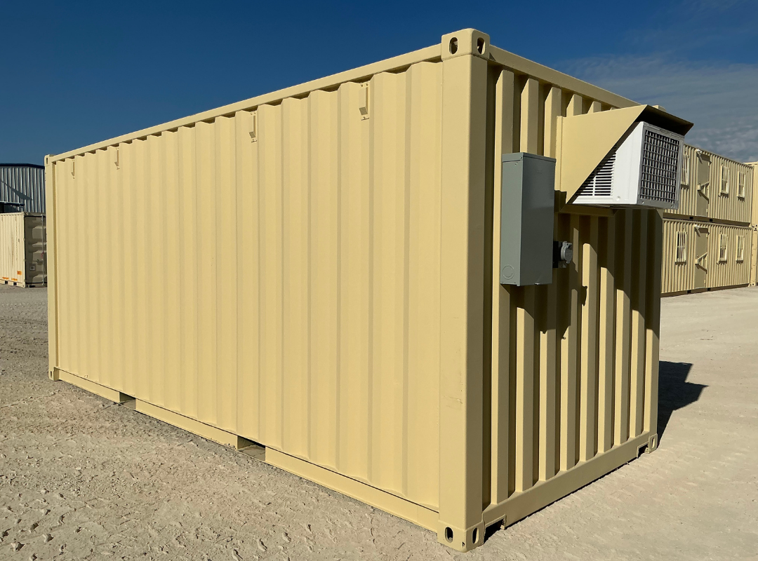 20' Standard 1-Trip w/ Insulation & Electrical Package – XCaliber Container
